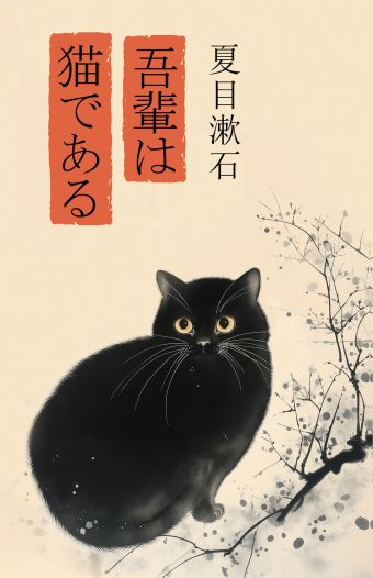 «Wagahai wa neko de aru = Ваш покорный слуга кот» Нацумэ Сосэки ...